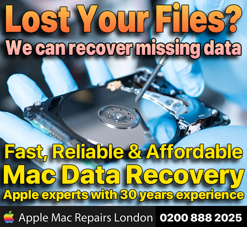 Apple Mac Data Recovery - 020 7175 0701 | 07014225448